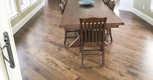 Custom Hickory Wide Plank Flooring | Vermont Plank Flooring